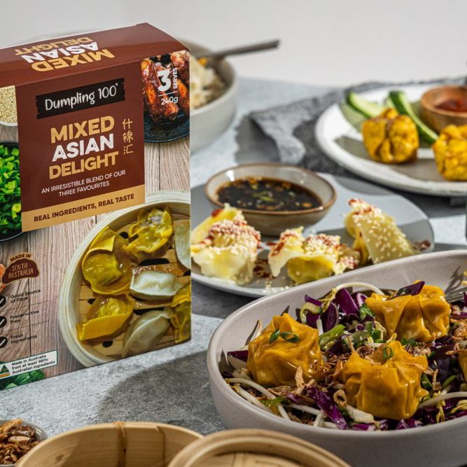 Dumpling 100 - South Australia's No.1 Dumpling Brand.